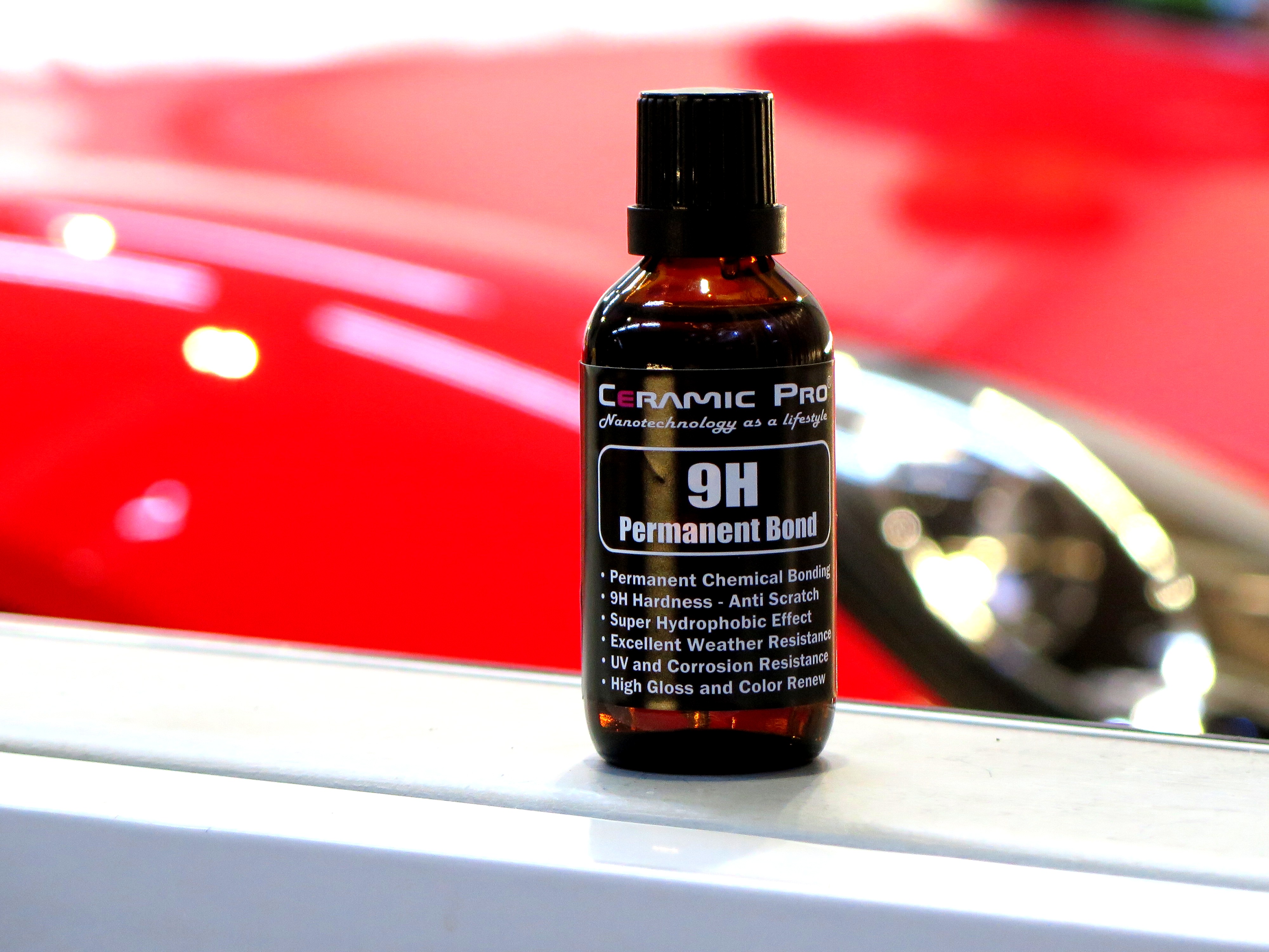 Porsche Boxster SをCeramic Pro 9Hを施工中 | B-PACS STAFF BLOG