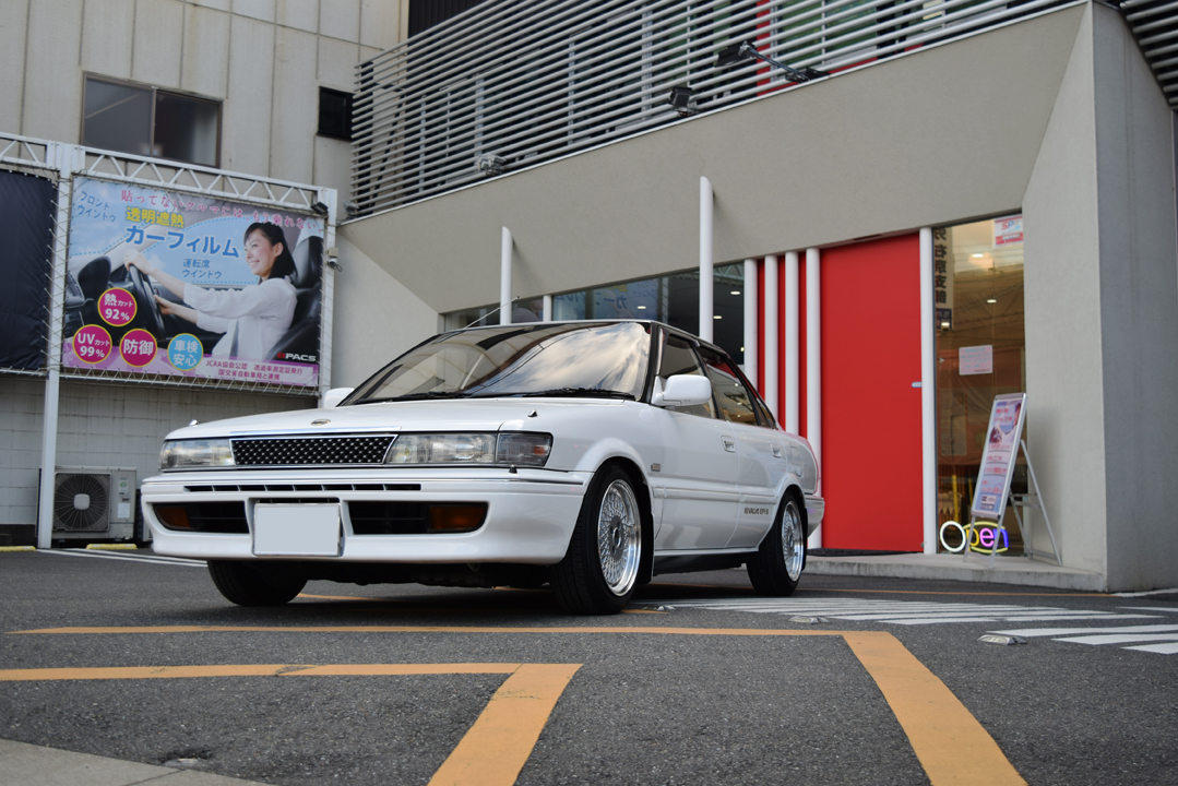 AE91スプリンターにブラウンのカーフィルムを施工！ | B-PACS STAFF BLOG